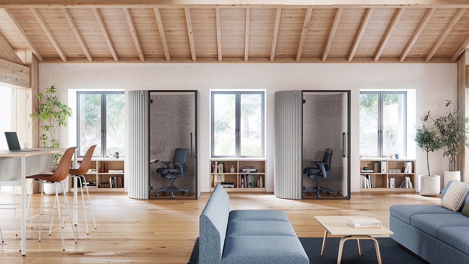 CFI Workspace | Bay Work Pod by Herman Miller