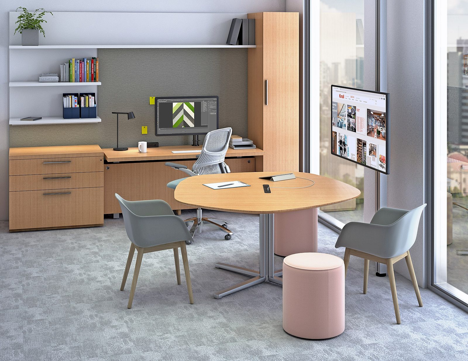 CFI Workspace | Islands Collection by Knoll® MX-Base