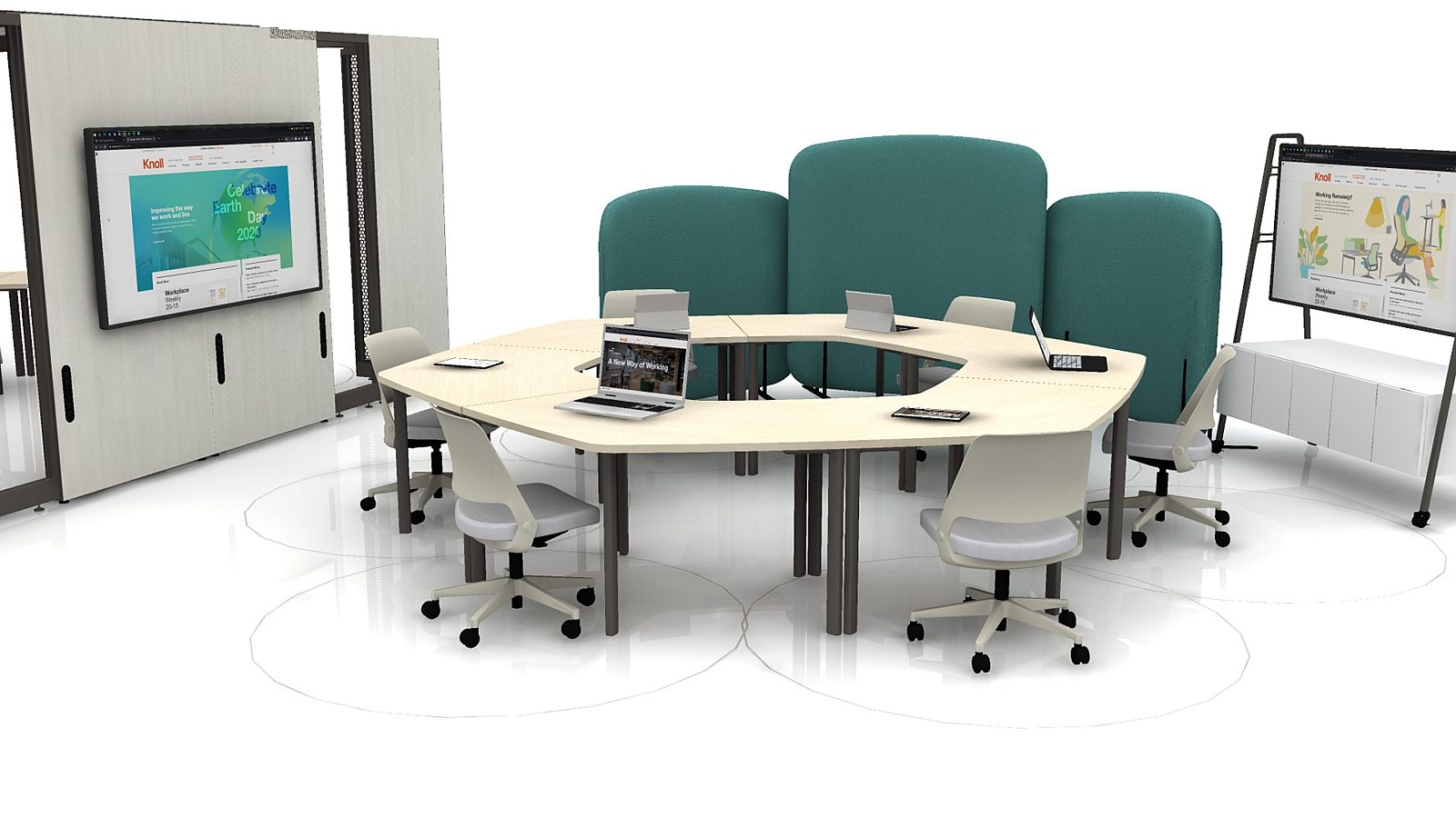 Islands Collection by Knoll® SL-Base | CFI Workspace